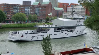 Watch: 80m+ yacht support vessel U-81 emerges from extensive conversion